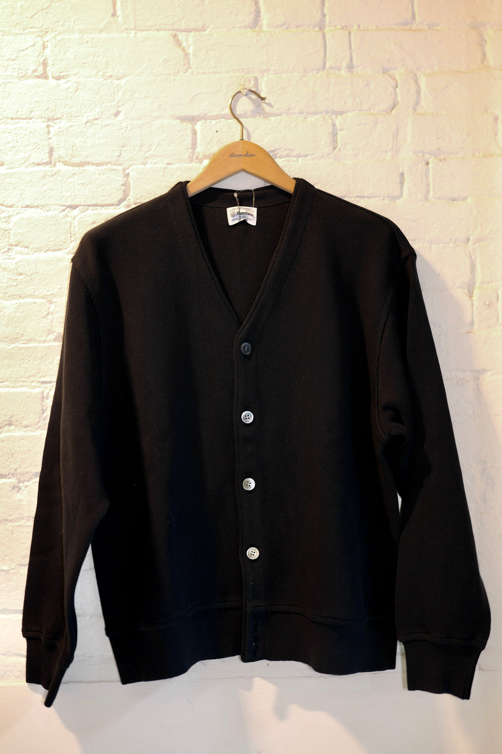 Japanese Cardigan, Black – Steven Alan